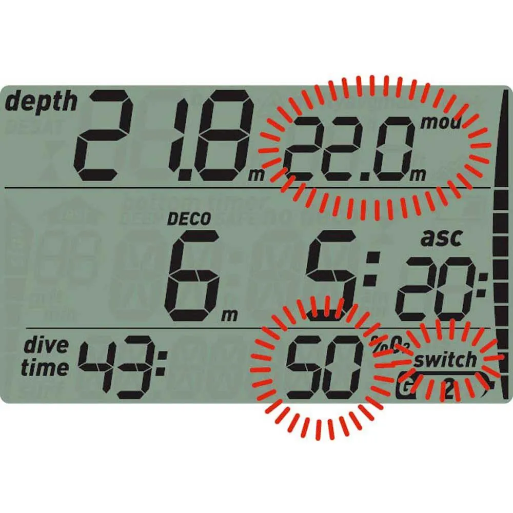 Mares Nemo Wide 2 Computer Black | Diveinn