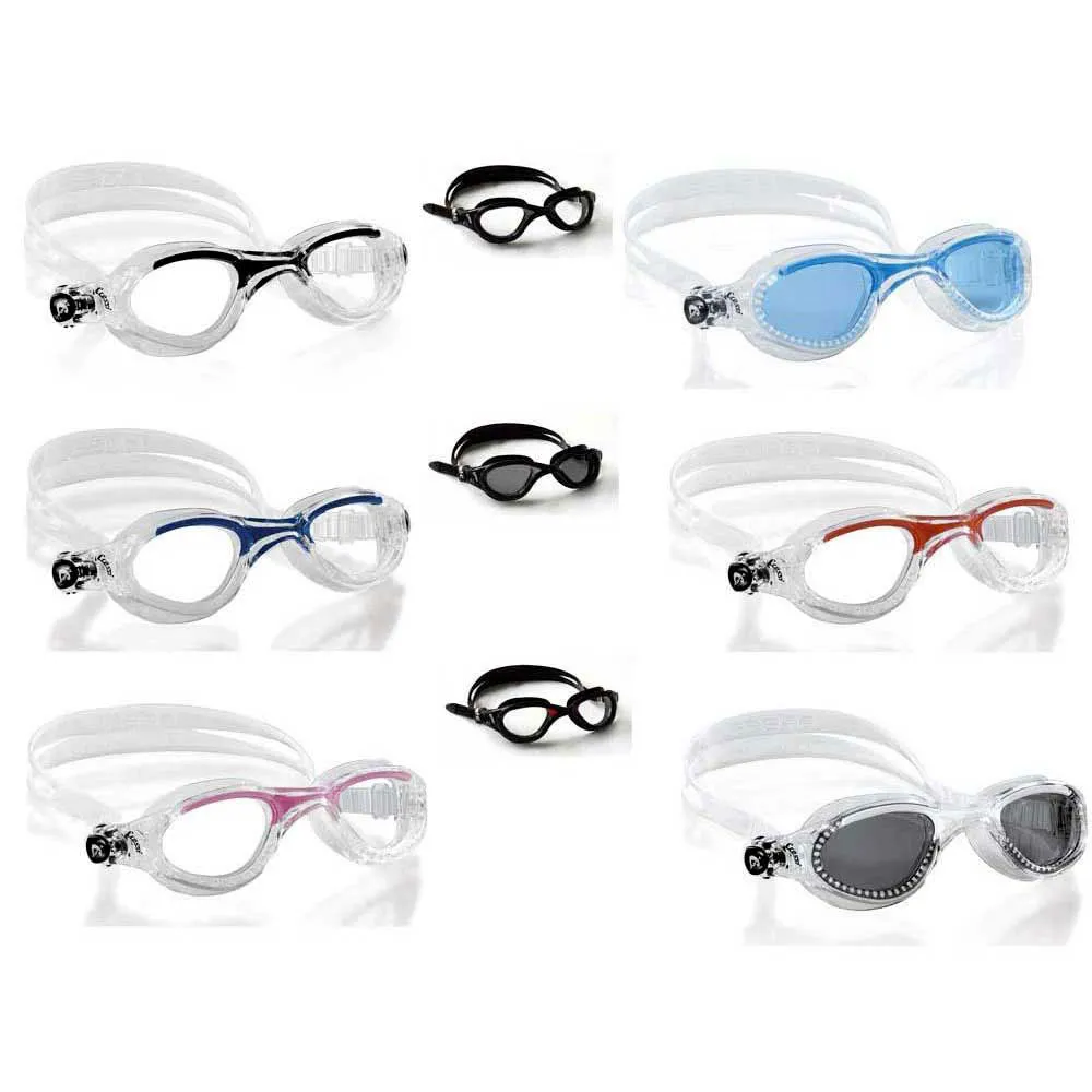 Cressi Flash Silicone Swimming Goggles Multicolor | Swiminn