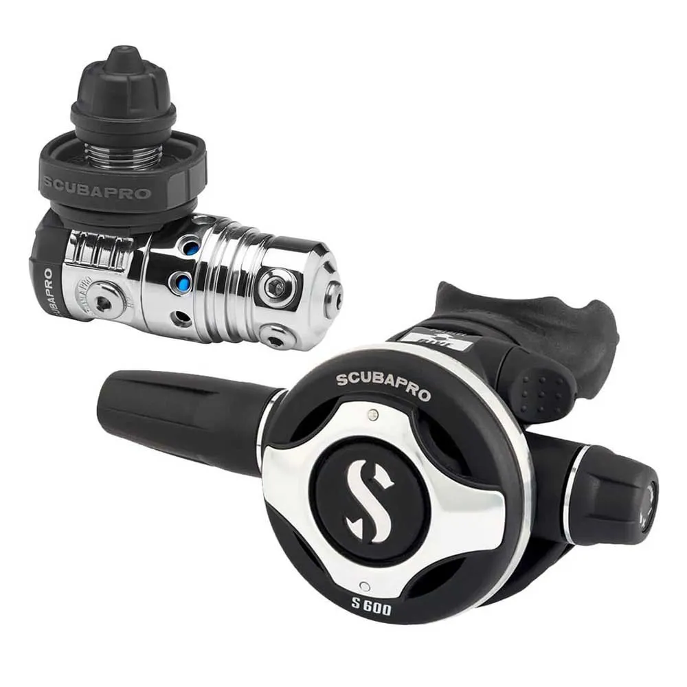 Scubapro MK25 EVO S600 DIN diving regulator set Silver | Diveinn