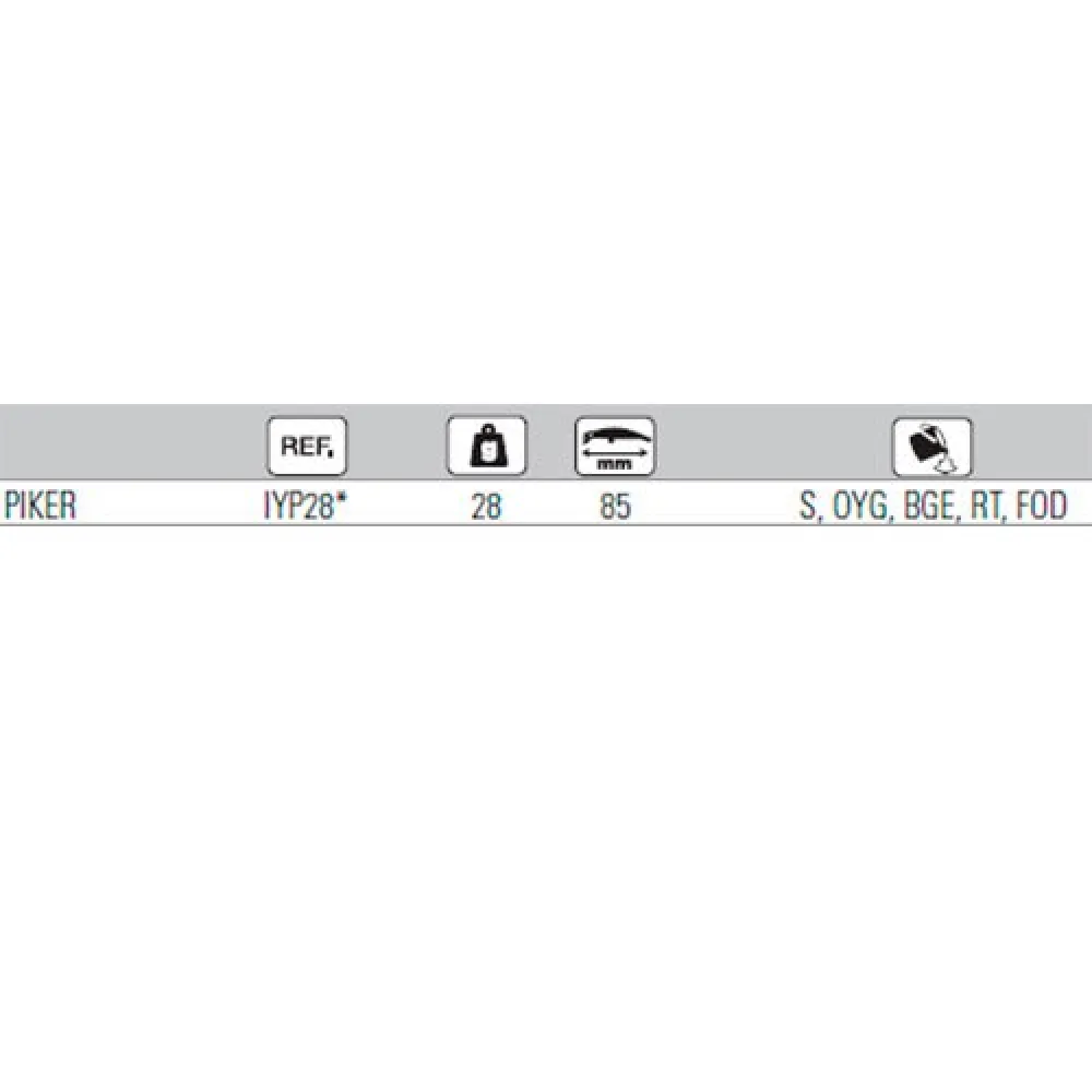 Yokozuna Piker Spoon 85 mm 28g Multicolor | Waveinn