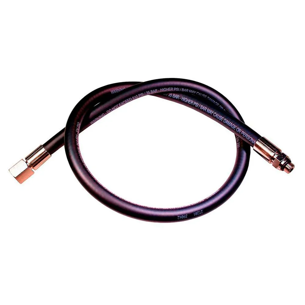 Metalsub Regulator hose Black | Diveinn