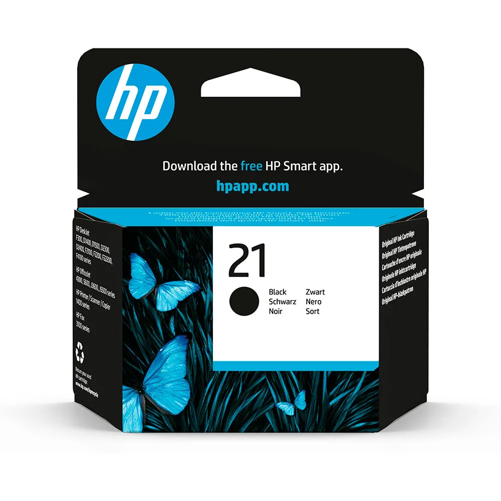 HP 21 ink cartridge Black | Techinn