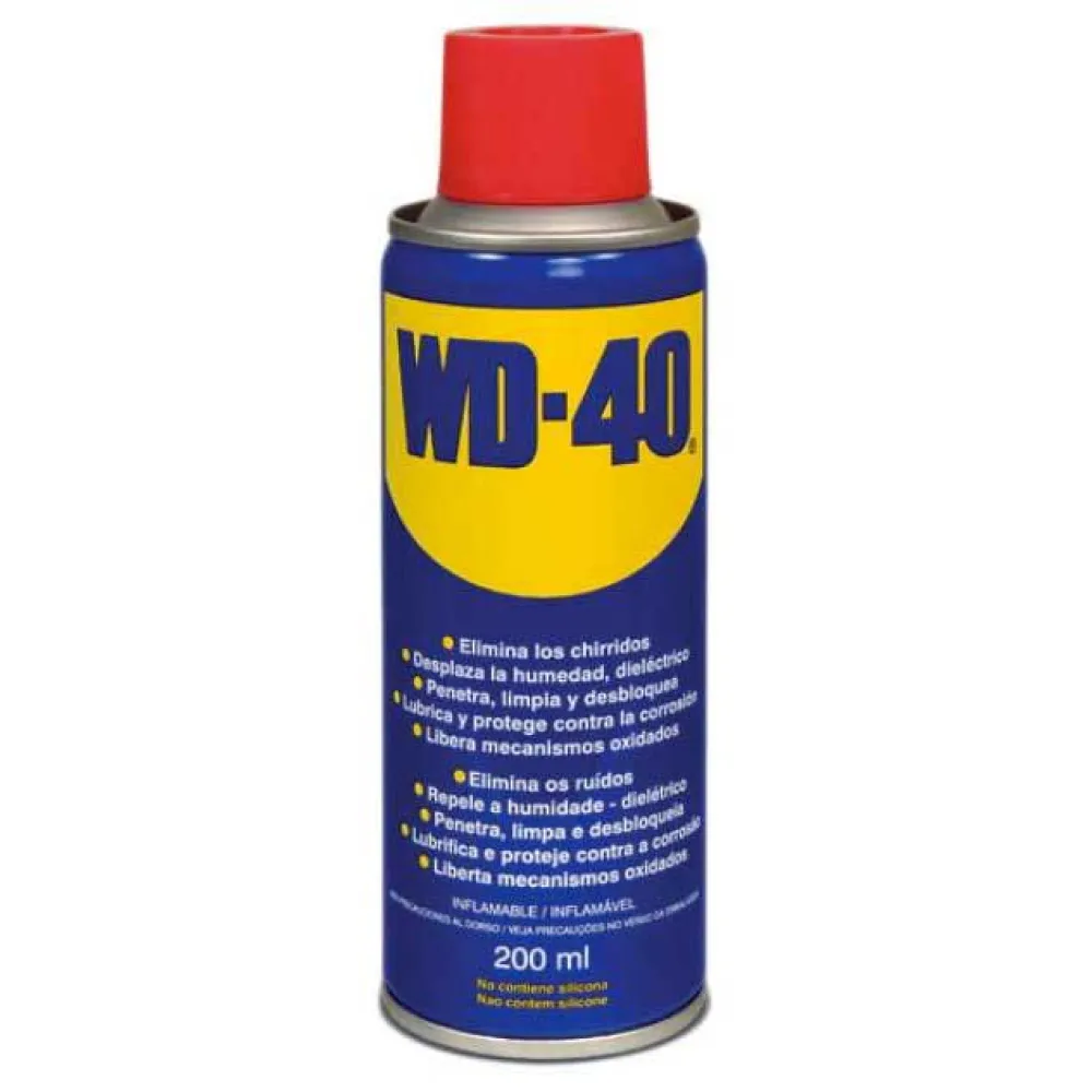 WD-40 Spray 200ml Lubricant | Motardinn