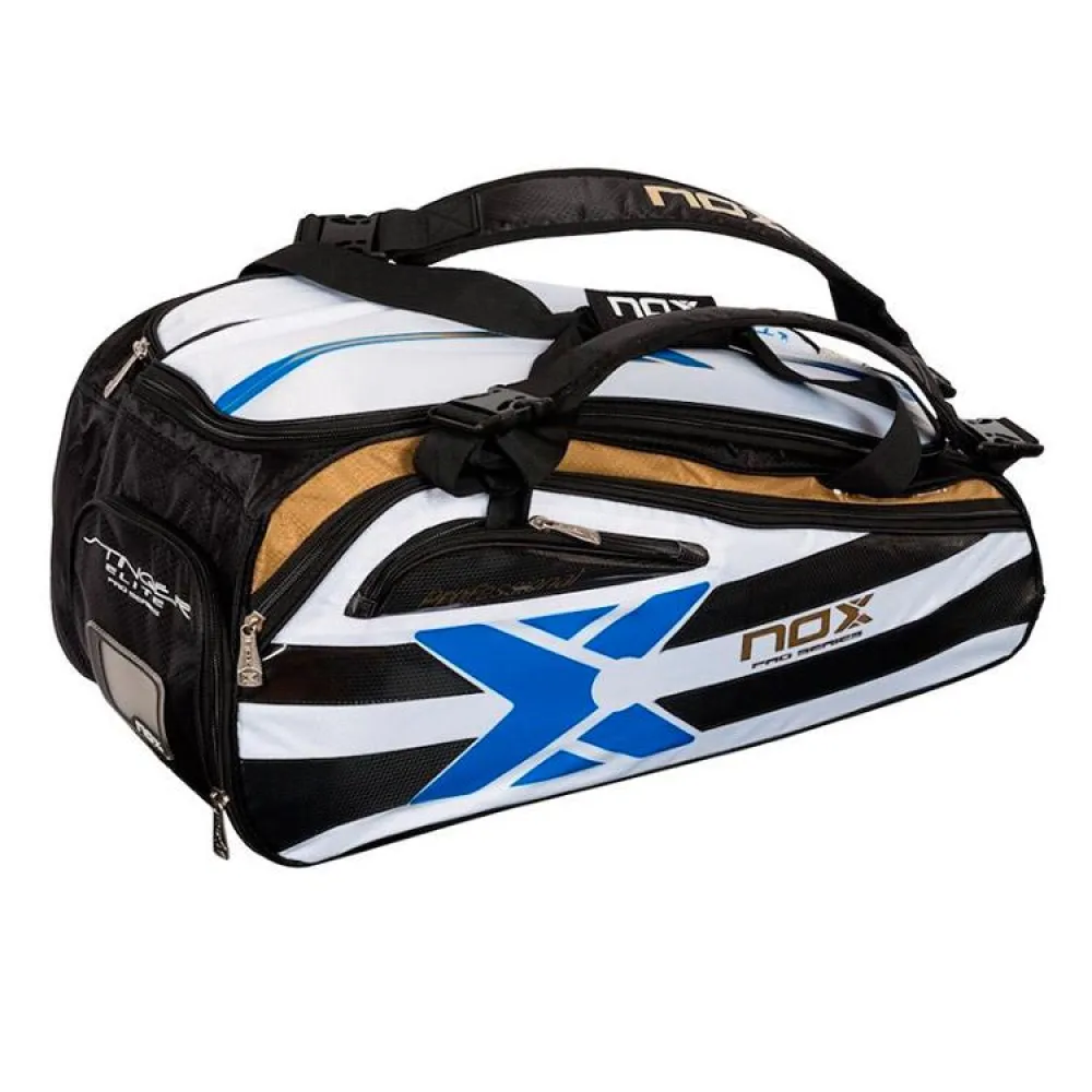 Nox Elite Padel Racket Bag White | Smashinn