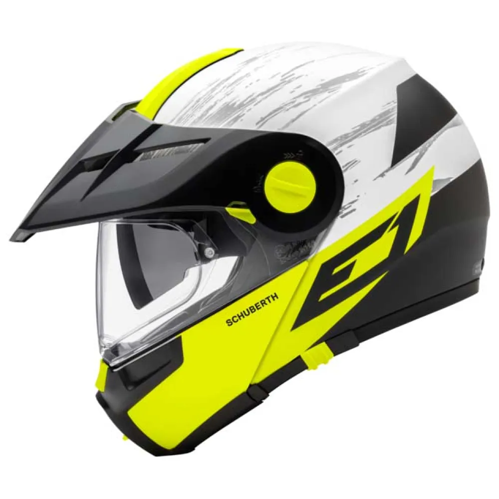 Schuberth E1 Modular Helmet 흰색 | Motardinn