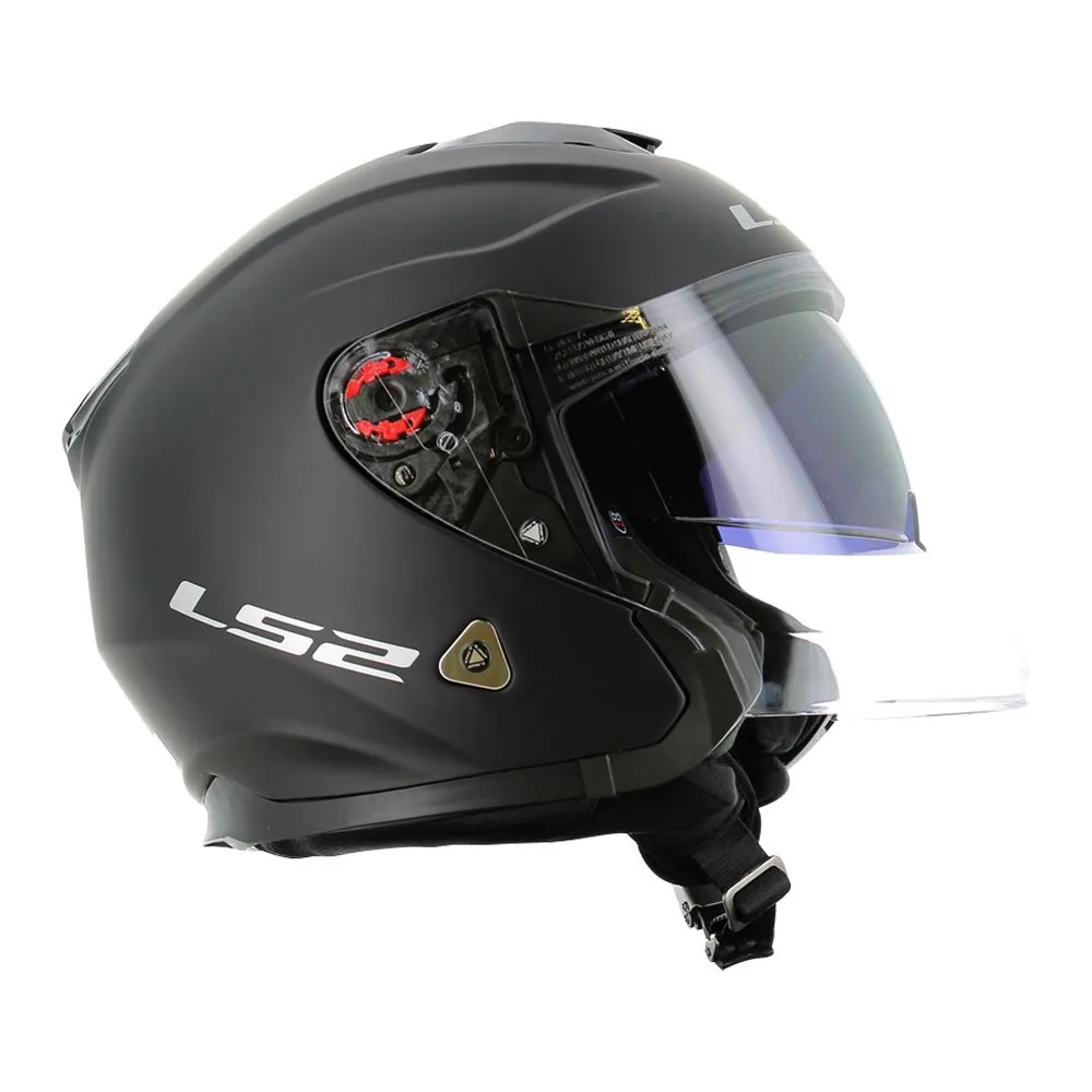 LS2 OF521 Infinity Jethelm Schwarz | Motardinn