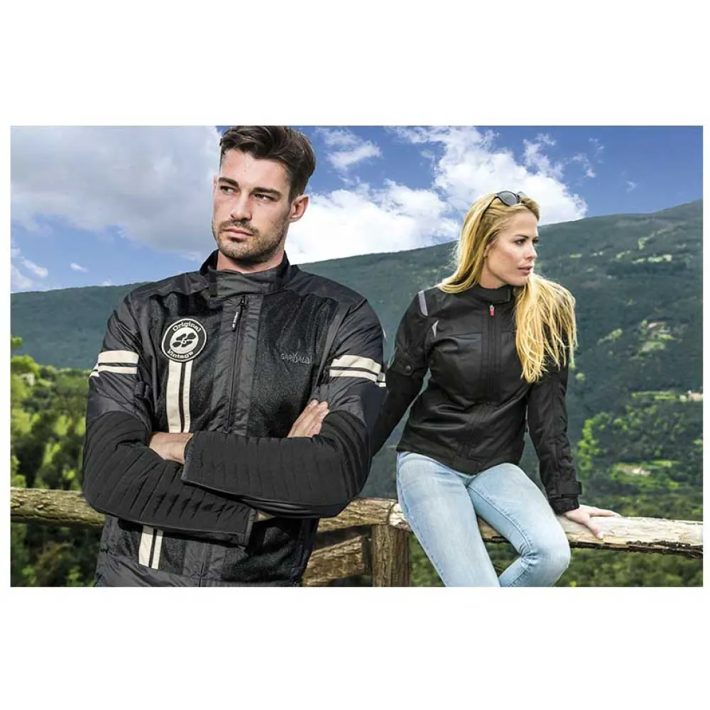 Garibaldi Internazionale jacket Black | Motardinn