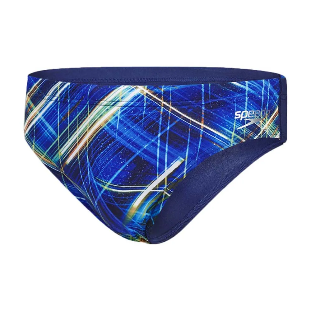 Speedo Allover 7 Cm Blue | Swiminn