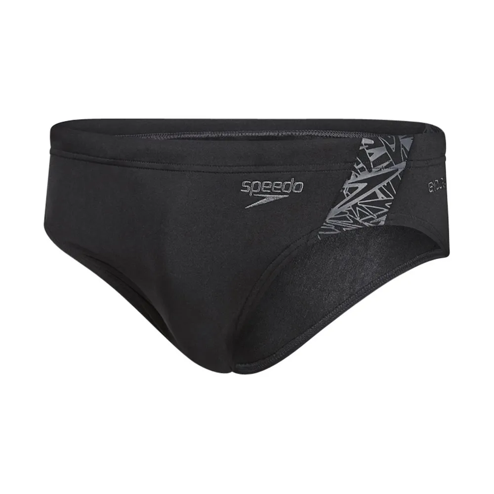 Speedo Bañador Slip Boom Splice 7 cm Gris | Swiminn