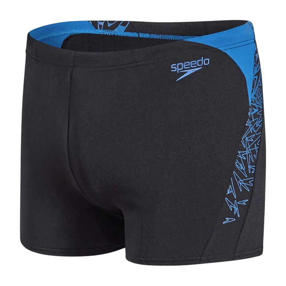 Speedo Boom Splice Swim Boxer Blue | Swiminn