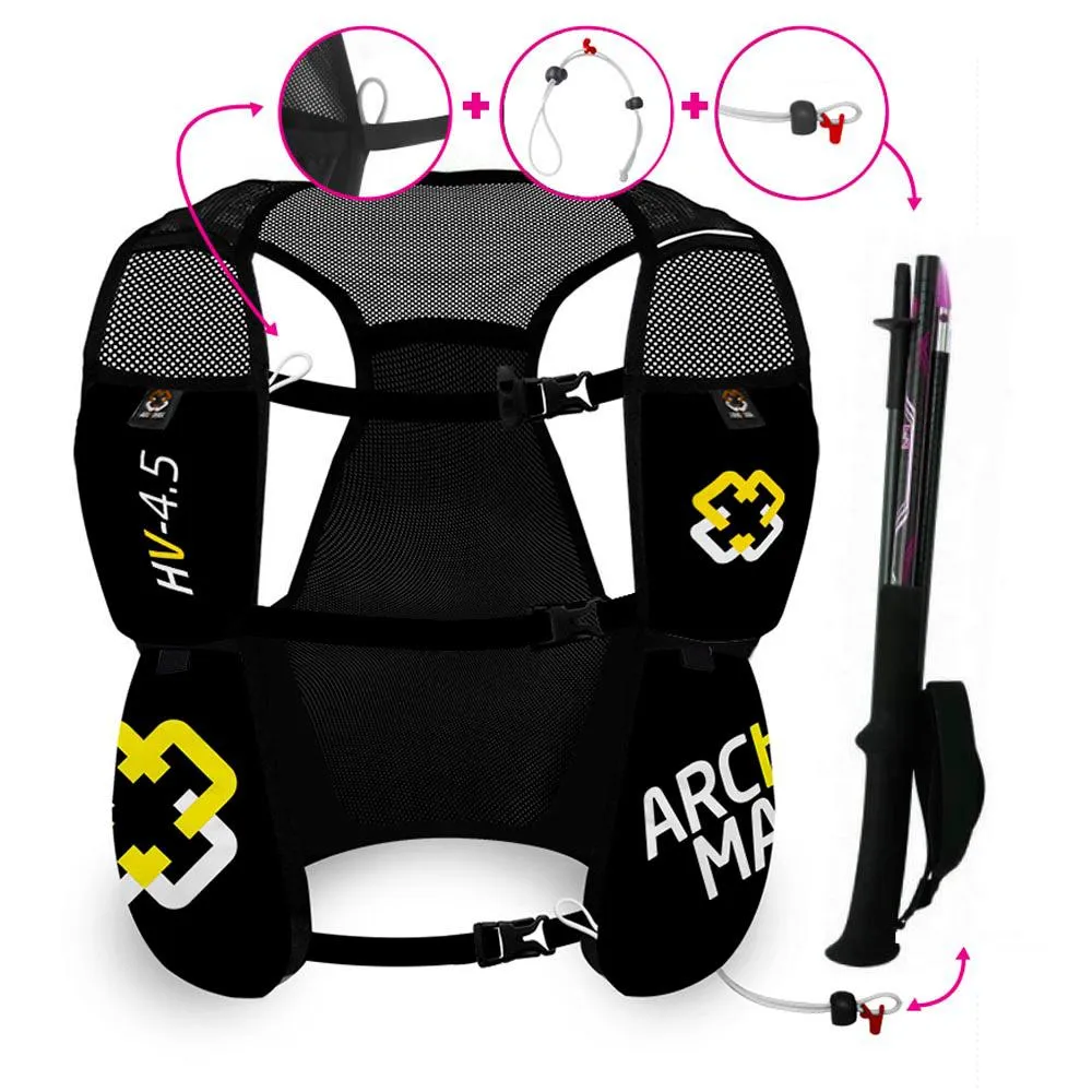 Arch max Hydration 4.5L+2 SF 500ml Vest | Runnerinn
