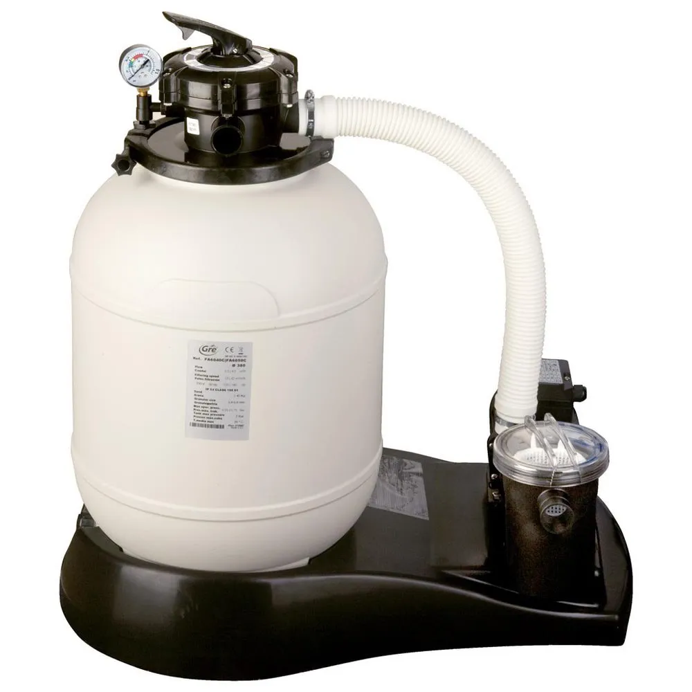Gre pools Sand Filter 4 m³h White | Swiminn