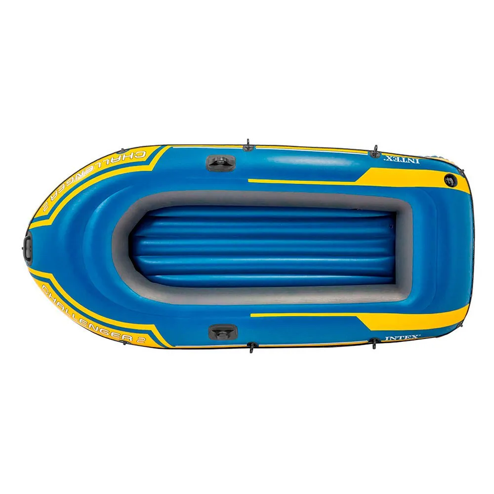 Intex Challenger 2 Inflatable Boat Yellow | Waveinn