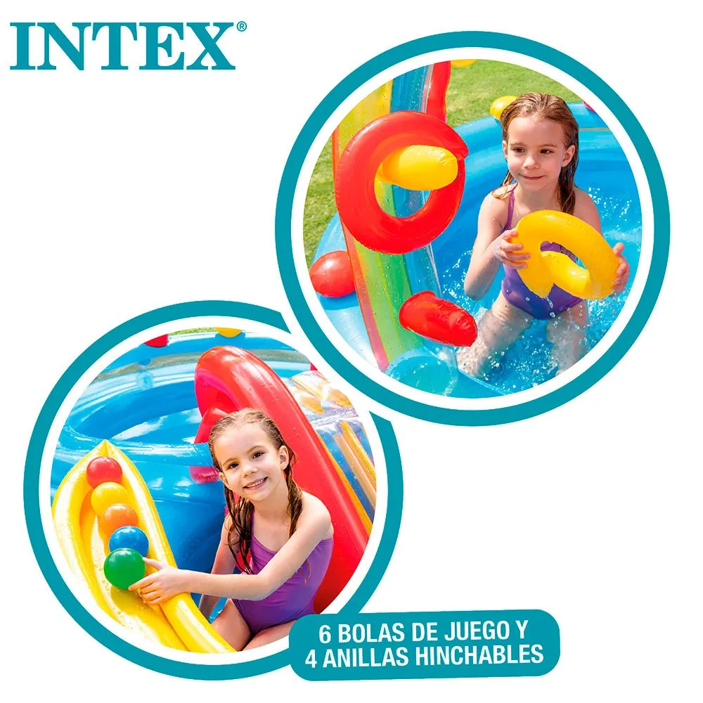 Intex Rainbow Pool Multicolor | Swiminn