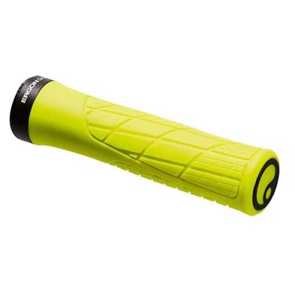 Ergon GA2 Handlebar Grips, Yellow | Bikeinn