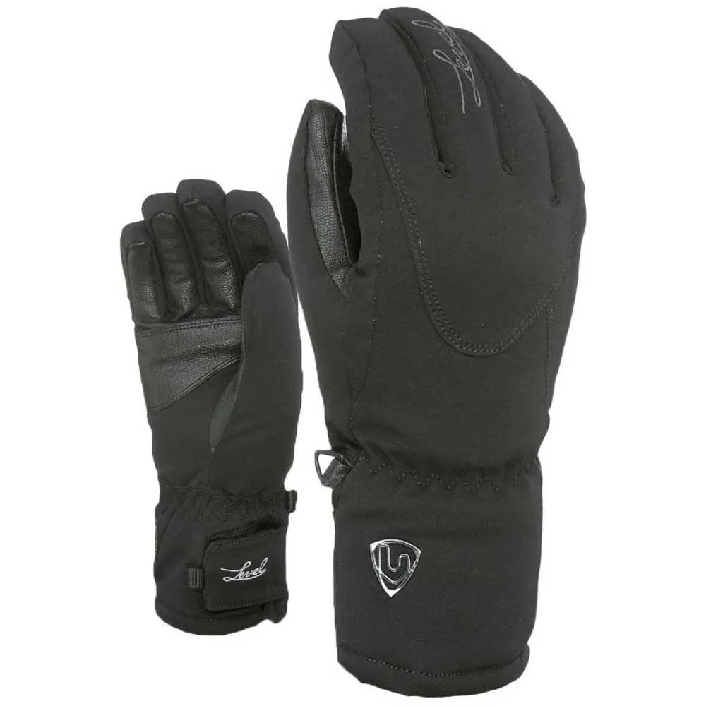 Level Alpine Gloves Black | Snowinn