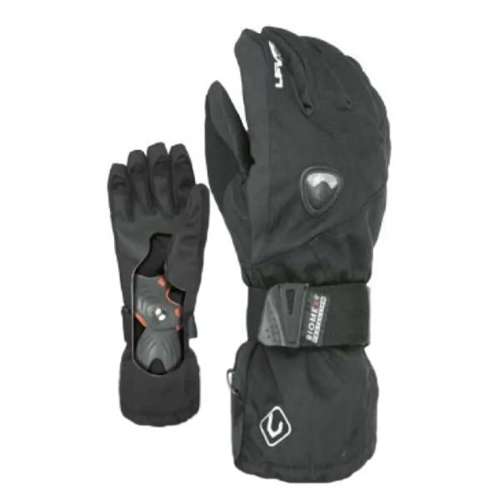 Level Fly Gloves Black | Snowinn
