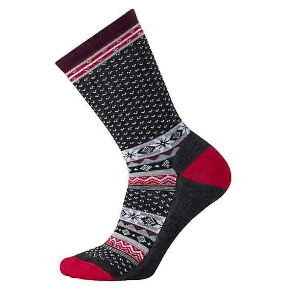 Smartwool Cozy Cabin Crew Socks Grey | Trekkinn