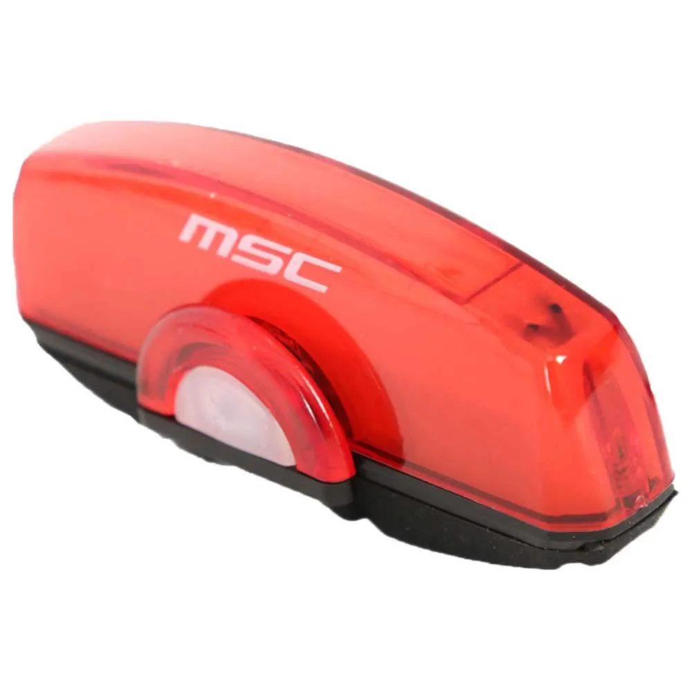 MSC COB LED 100 Rear Light, Black | Bikeinn