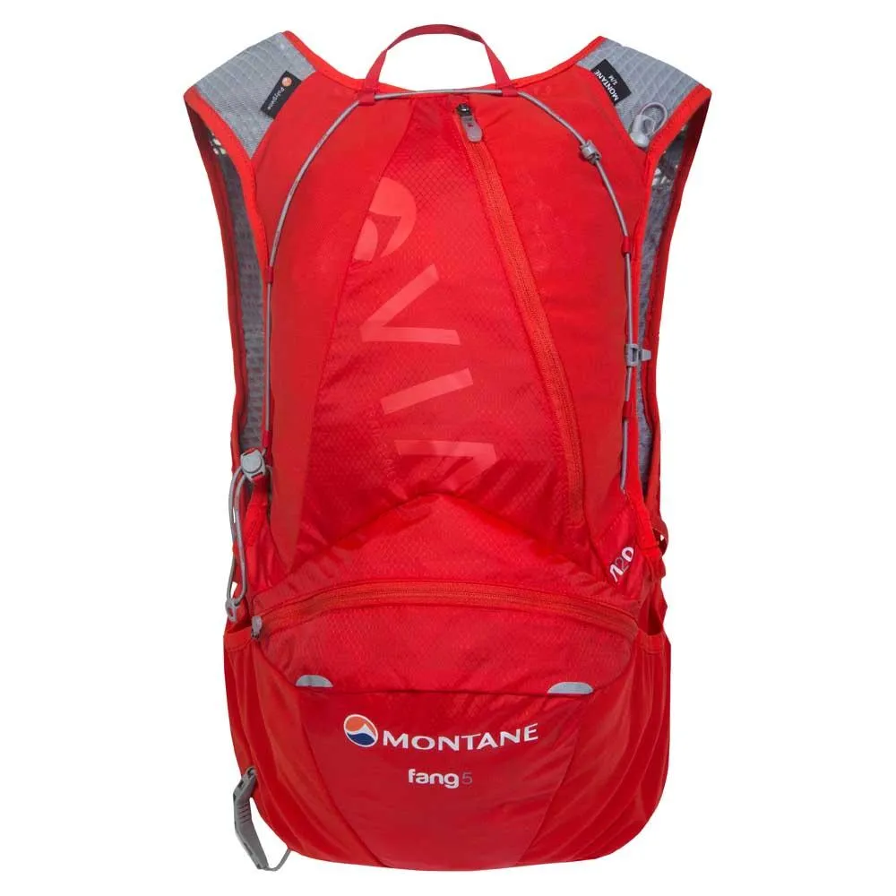 Montane Fang 5L Hydration Vest Red | Trekkinn