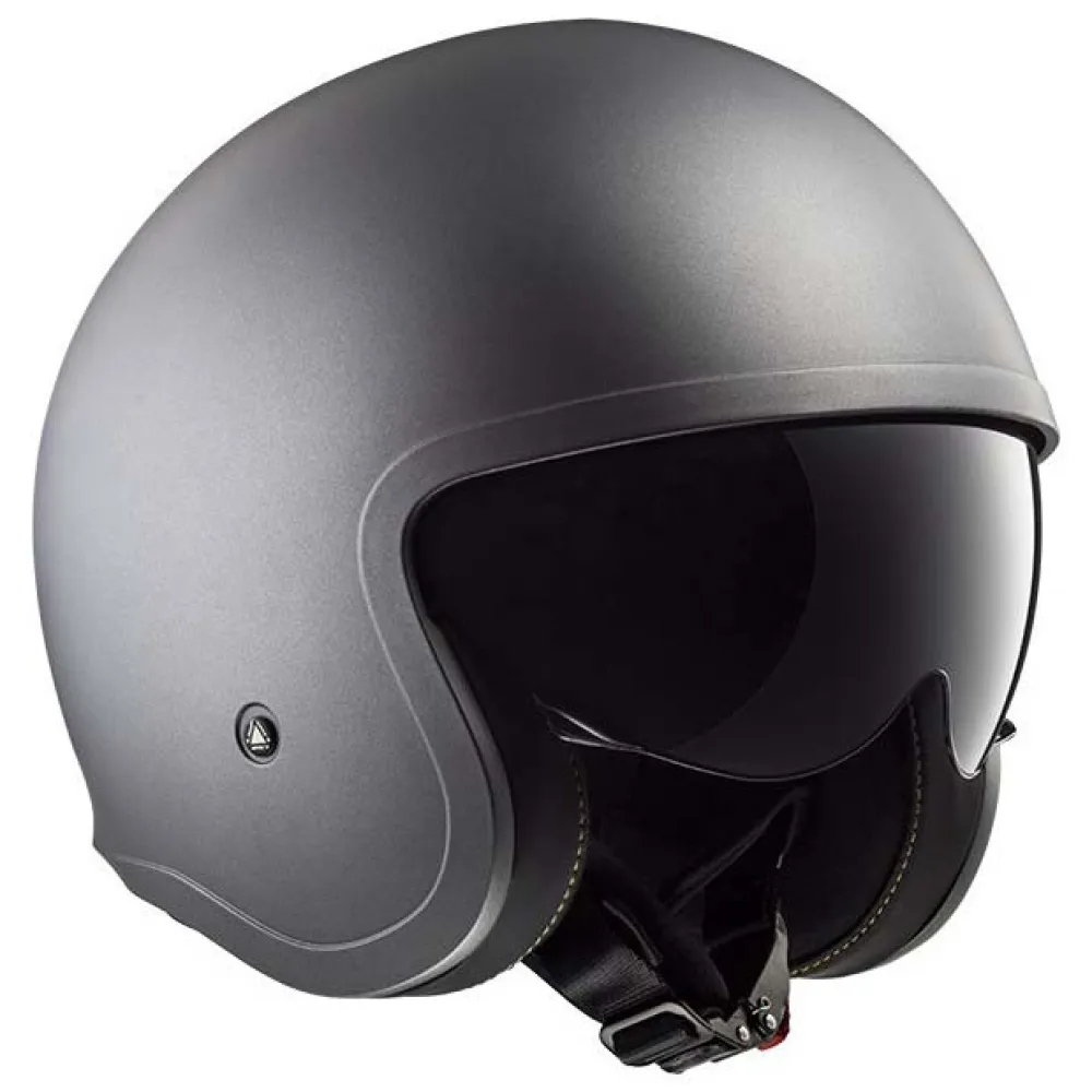 LS2 Spitfire Solid Open Face Helmet | Motardinn