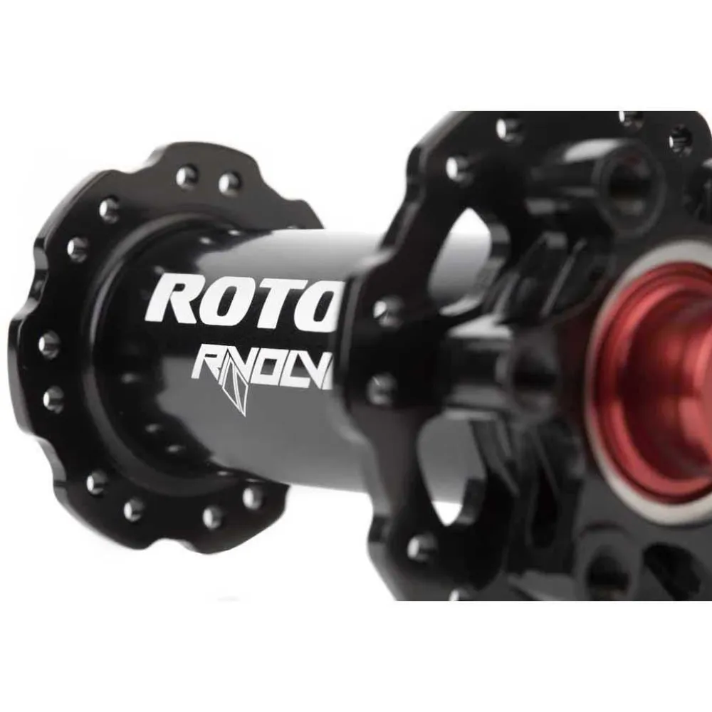 Rotor Rvolver Hub Disc IS Boost Front, Black | Bikeinn