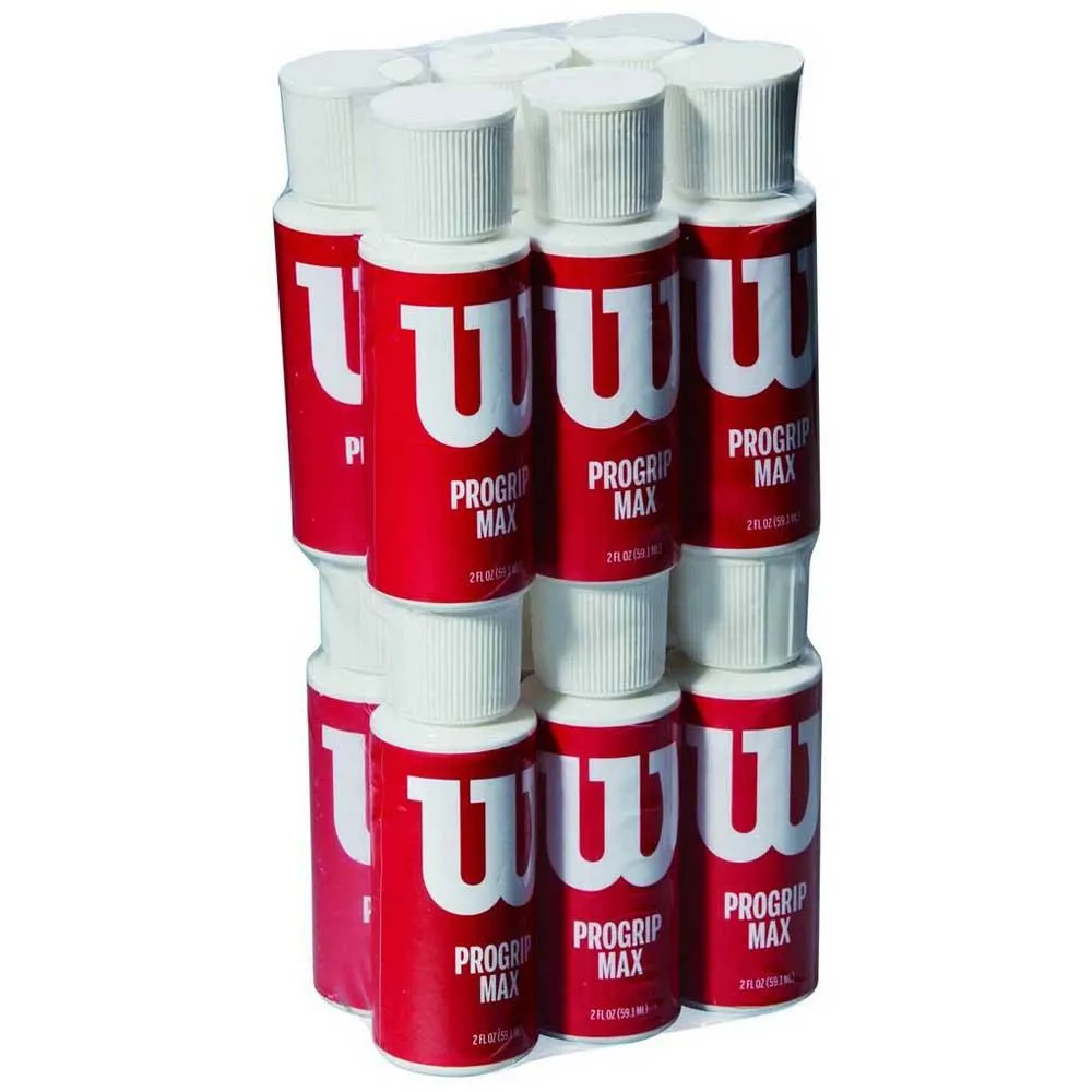 Wilson Progrip Max 59.1ml Lotion 12 Units | Smashinn
