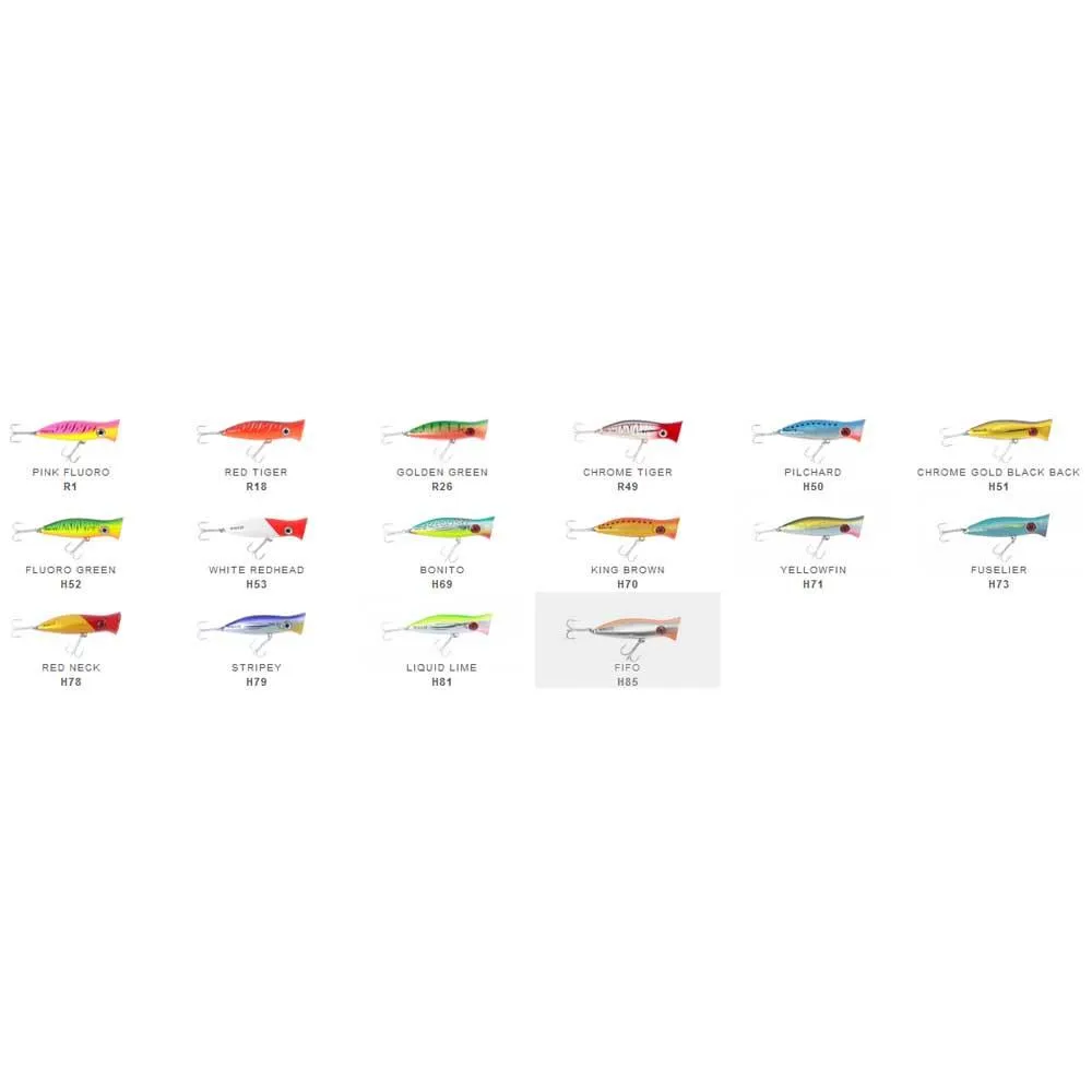 Halco Popper Roosta 80 mm 16g Multicolor | Waveinn