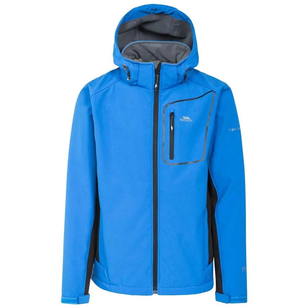 Trespass Strathy II softshell jacket Blue | Trekkinn