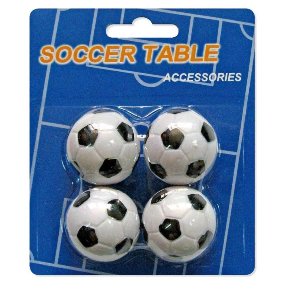 Devessport Table Football Balls 4 Units White | Kidinn