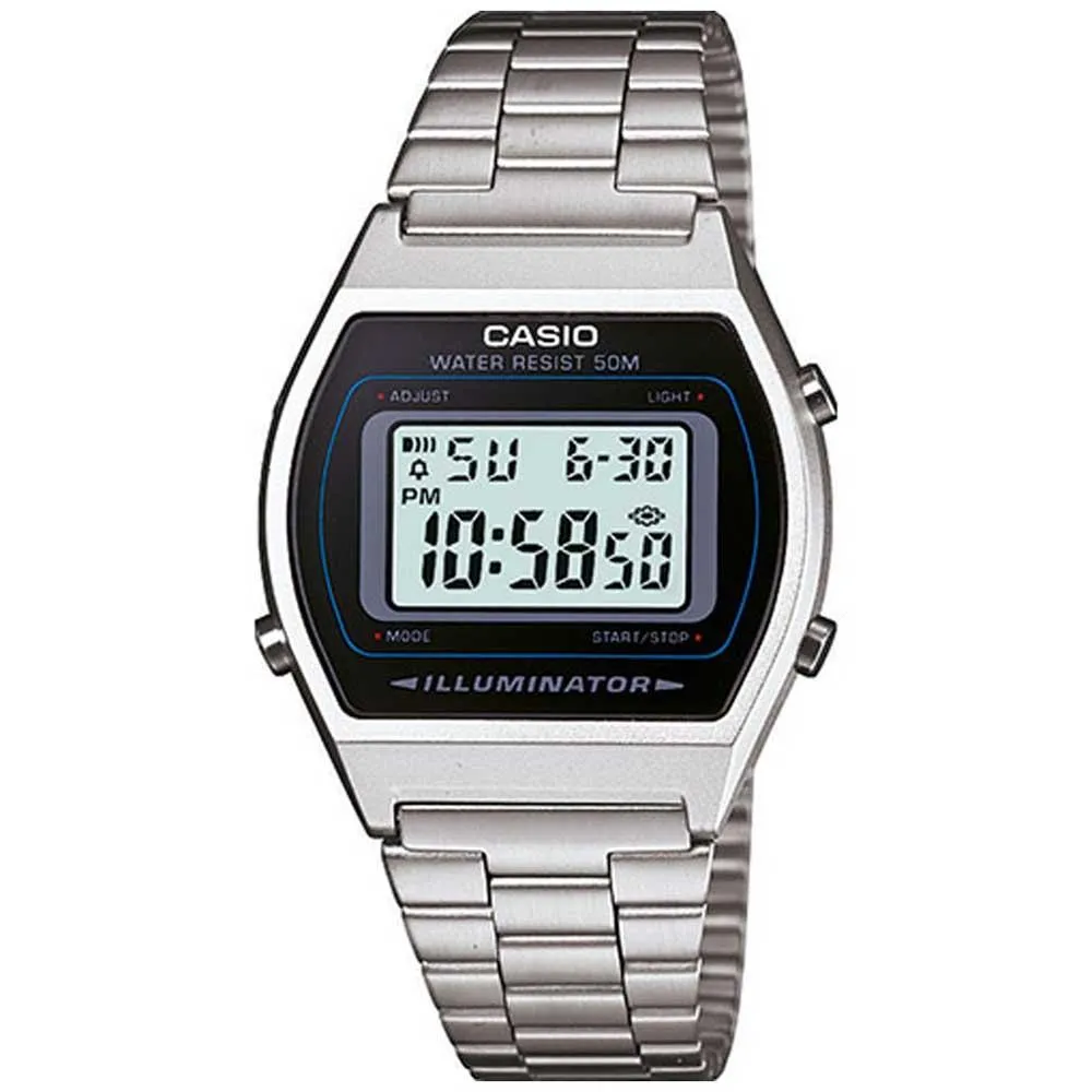 Casio B640-WD watch Silver | Dressinn