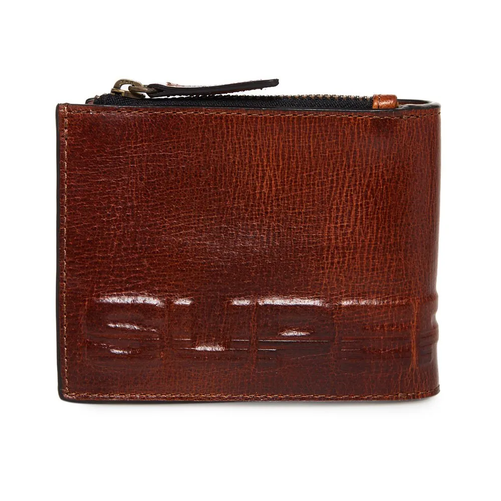 Superdry Profile Leather Wallet In Tin Orange | Dressinn
