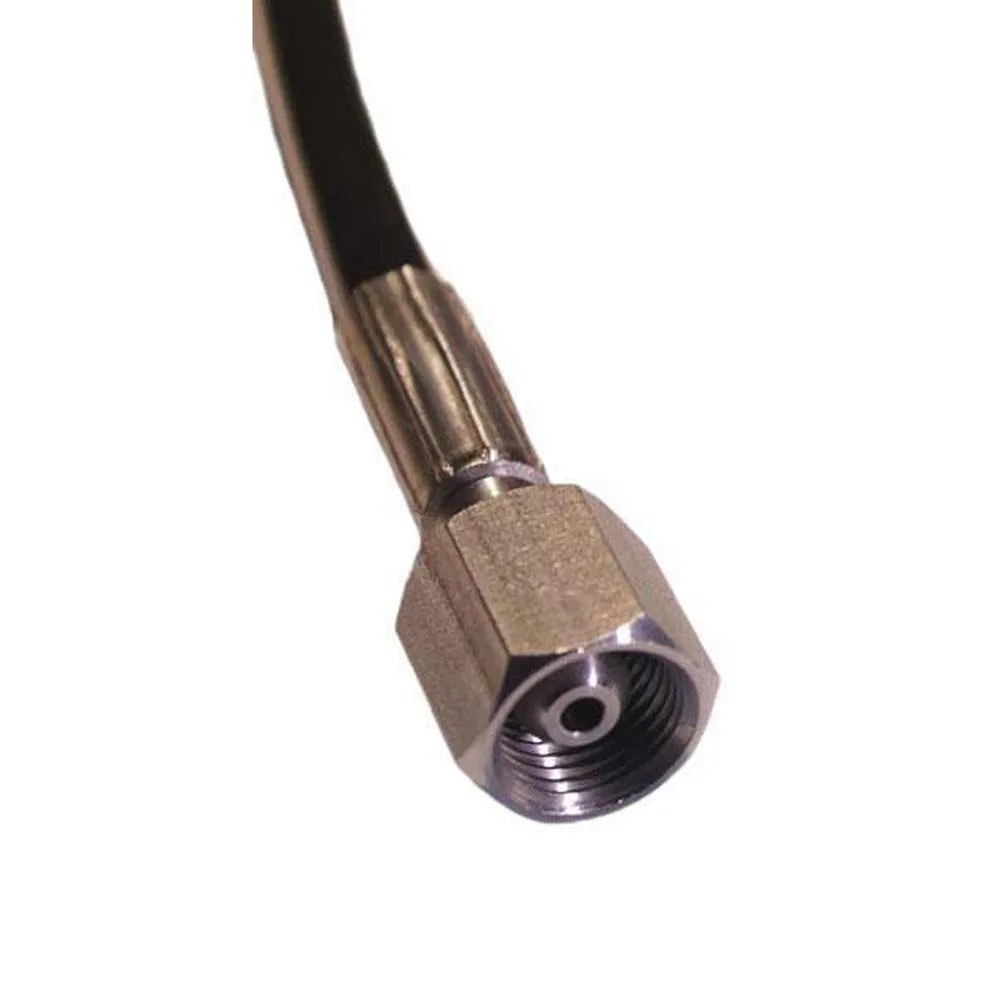 Metalsub Filling Hose For LW Compressor Stainless Steel Black| Diveinn