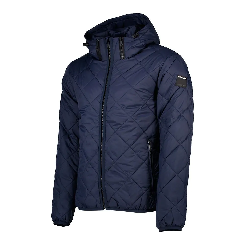 Replay M8922 Jacket Blue | Dressinn