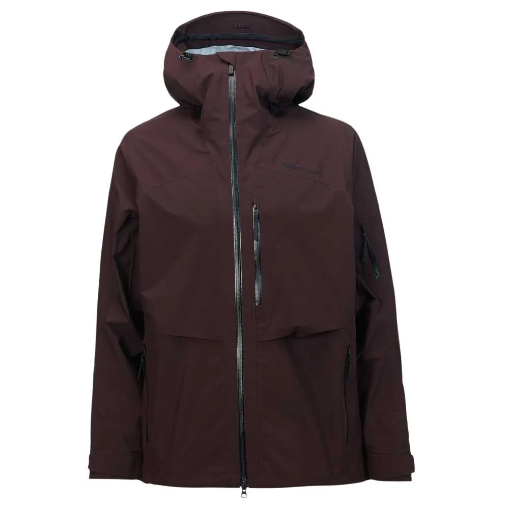 Peak performance Gravity Jacket Brown | Snowinn