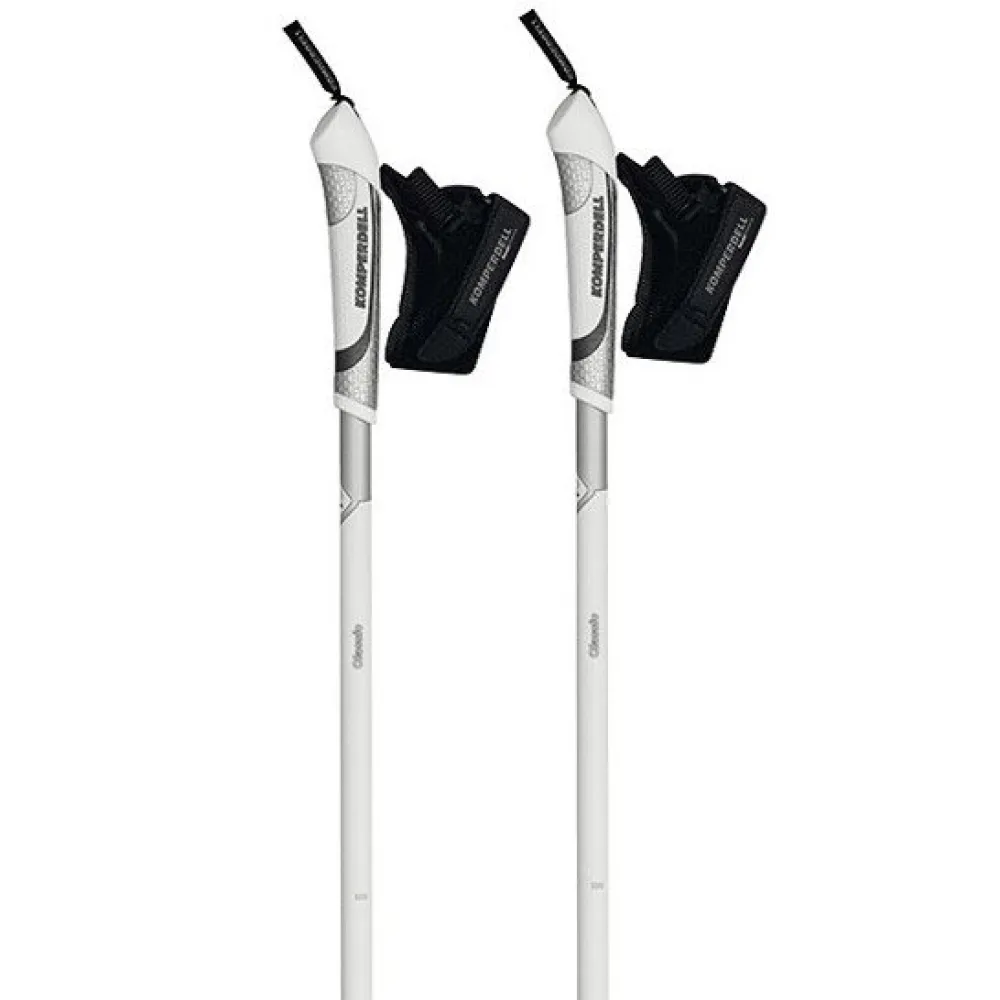 Komperdell Classic Poles White | Snowinn