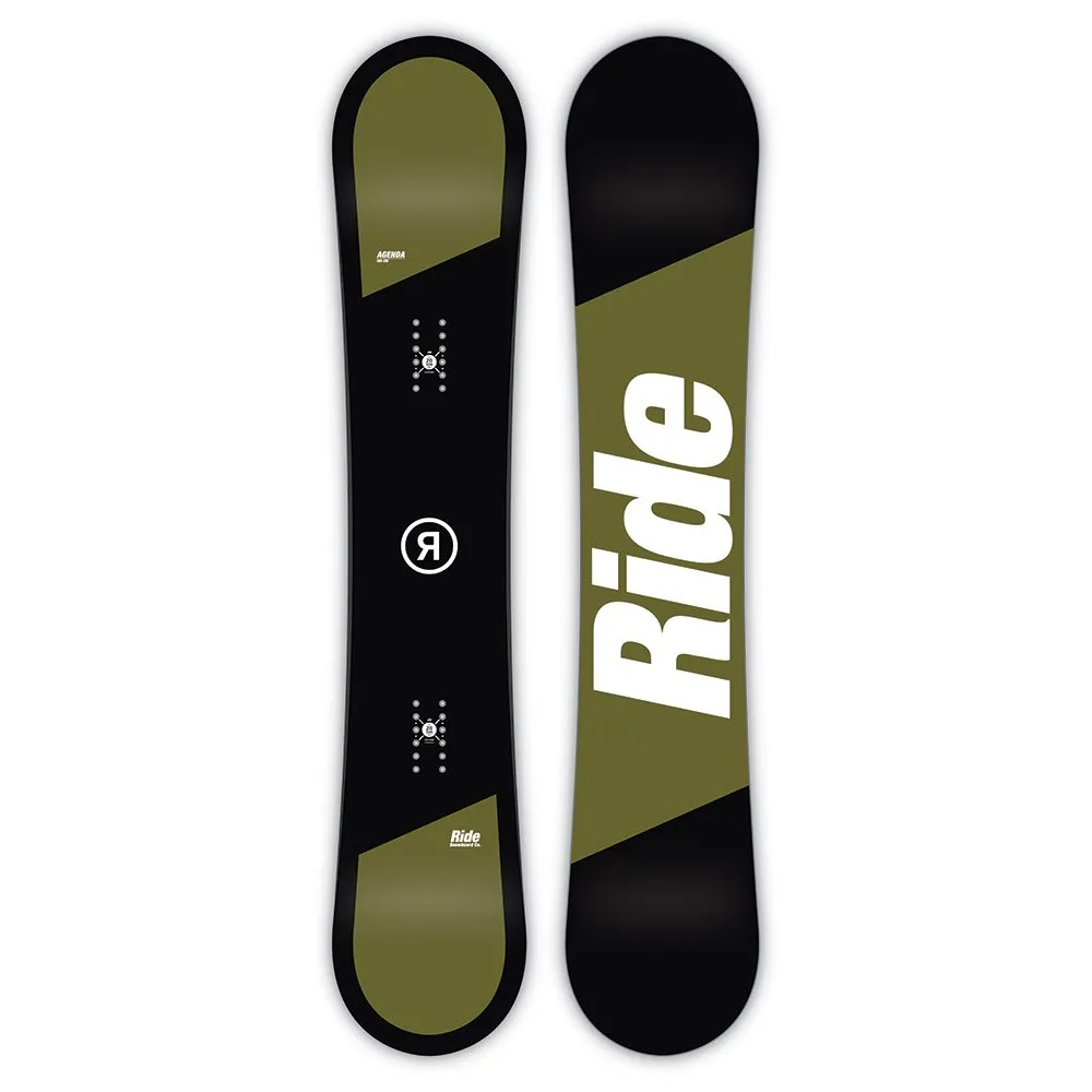 Ride Agenda Wide Snowboard Black | Snowinn