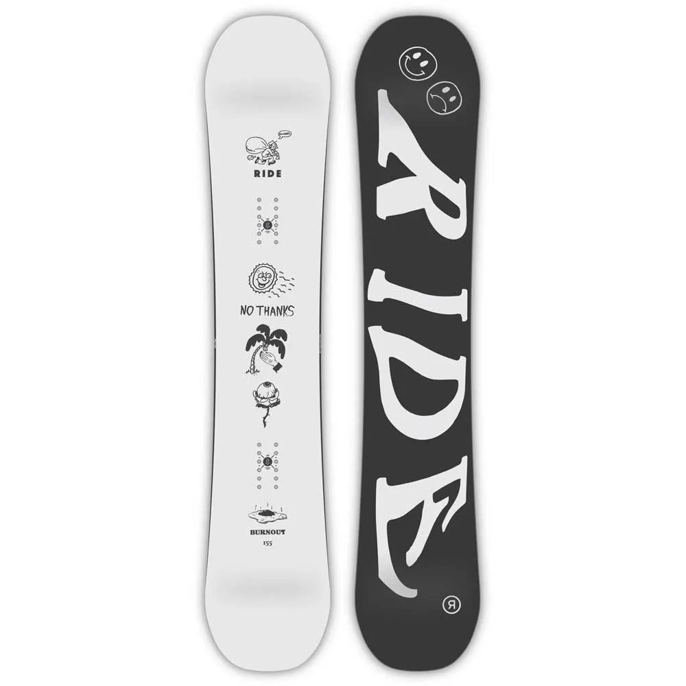 Ride Burnout Wide White | Snowinn
