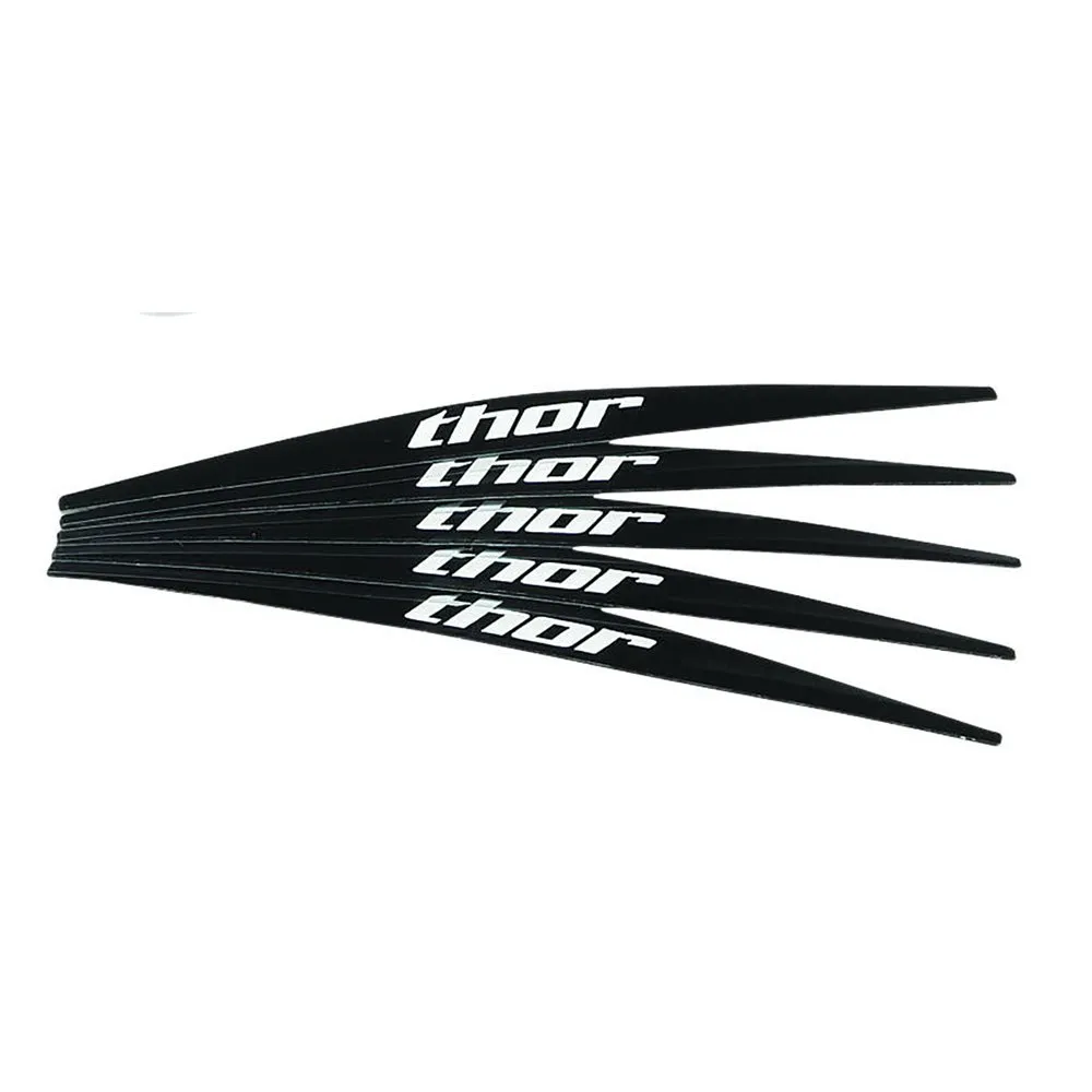 Thor Mud Flaps 5 Units Pack Black | Motardinn