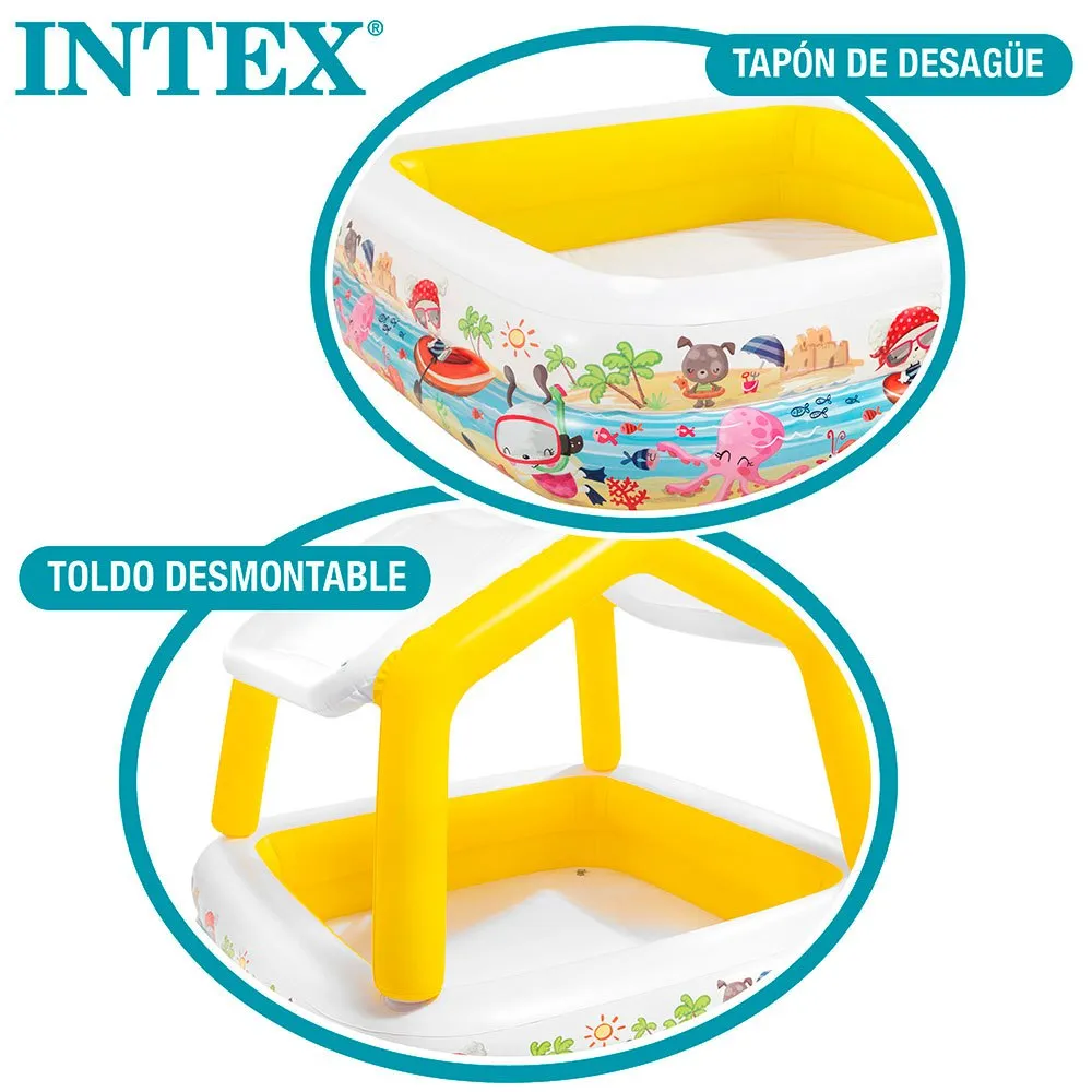 Intex Sun Shade Pool Multicolor | Swiminn