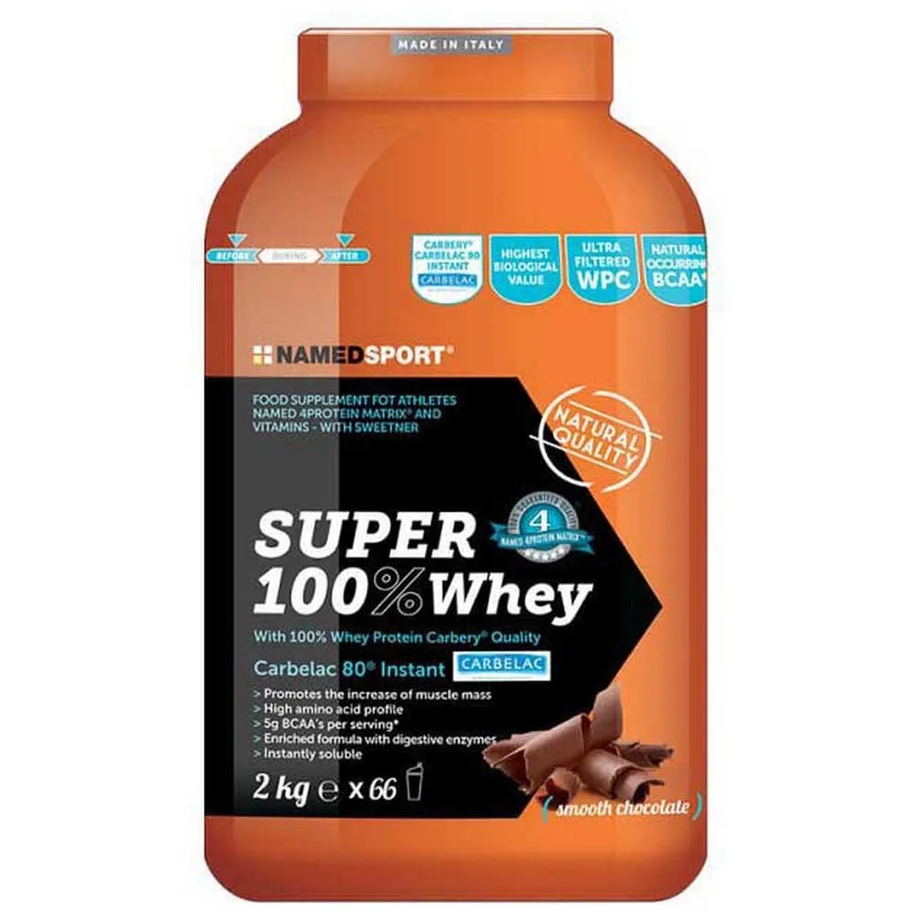 Named sport Super 100% Whey 2Kg Smooth Chocolate | Bikeinn