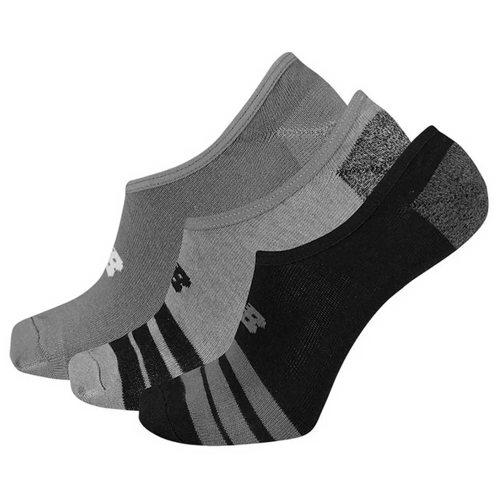 New balance No Show Ultra Low Socks 3 Pairs Grey | Runnerinn
