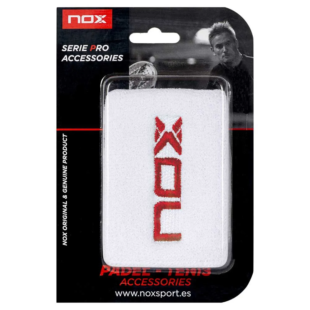 Nox Logo 2 Units Wristband White | Smashinn