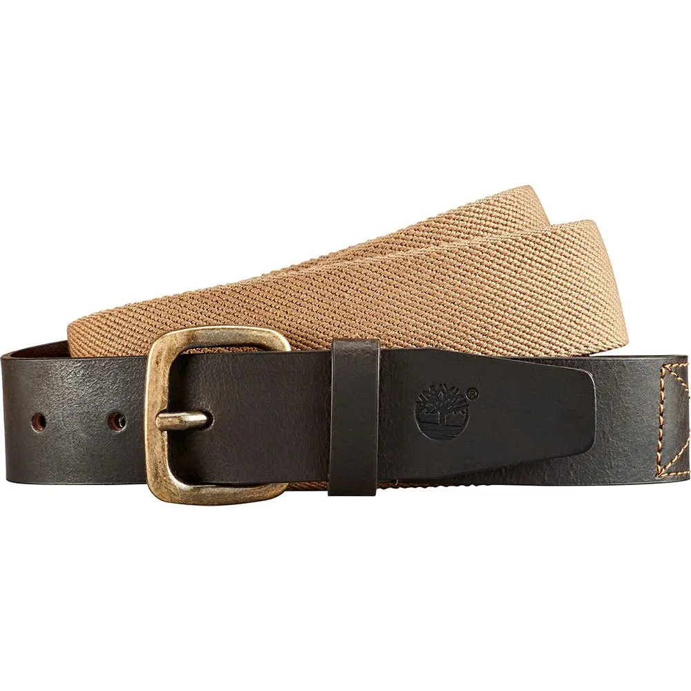 Timberland Elastic Canvas And Leather Beige | Dressinn