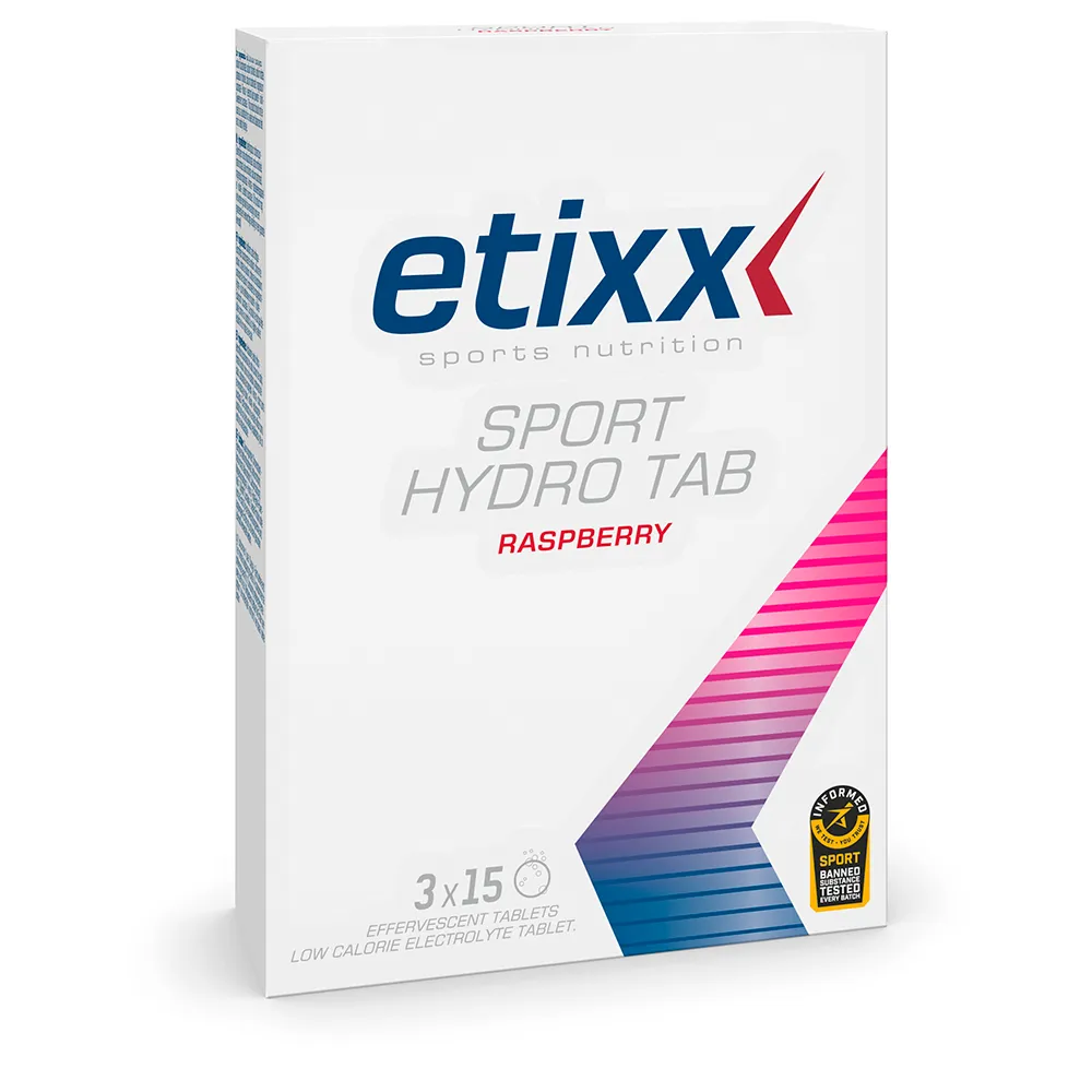 Etixx Hydro Salts 3x15 Units Tablets Box neutral flavour, White | Bikeinn