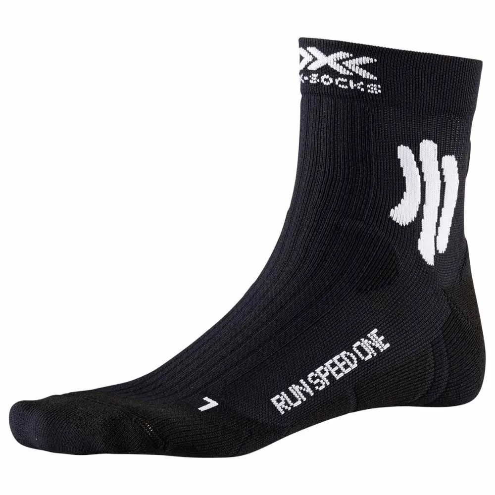 X-SOCKS Speed One Socks Black | Runnerinn