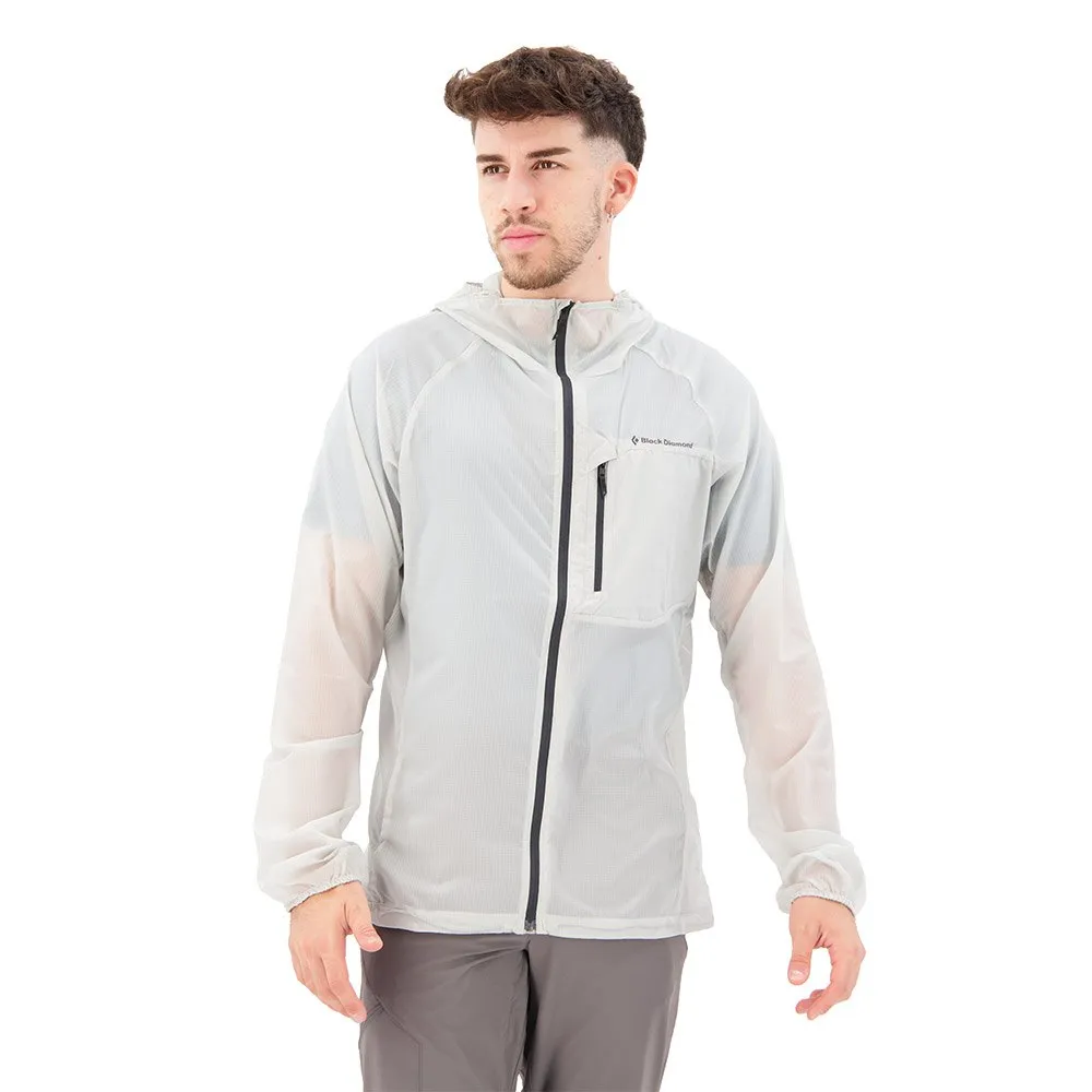 Black diamond Distance Windshell Jacket White | Trekkinn