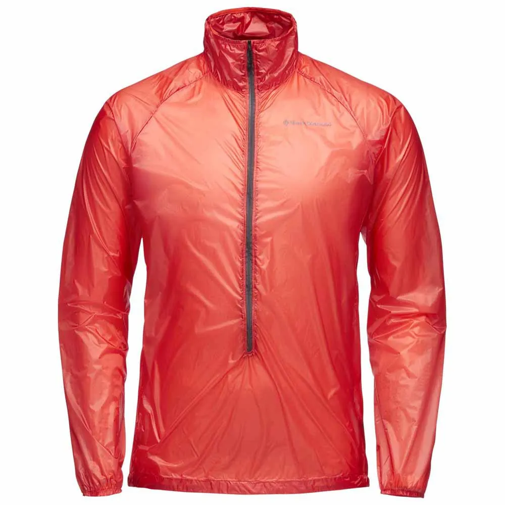 Black diamond Deploy Windshell Jacket Red | Trekkinn