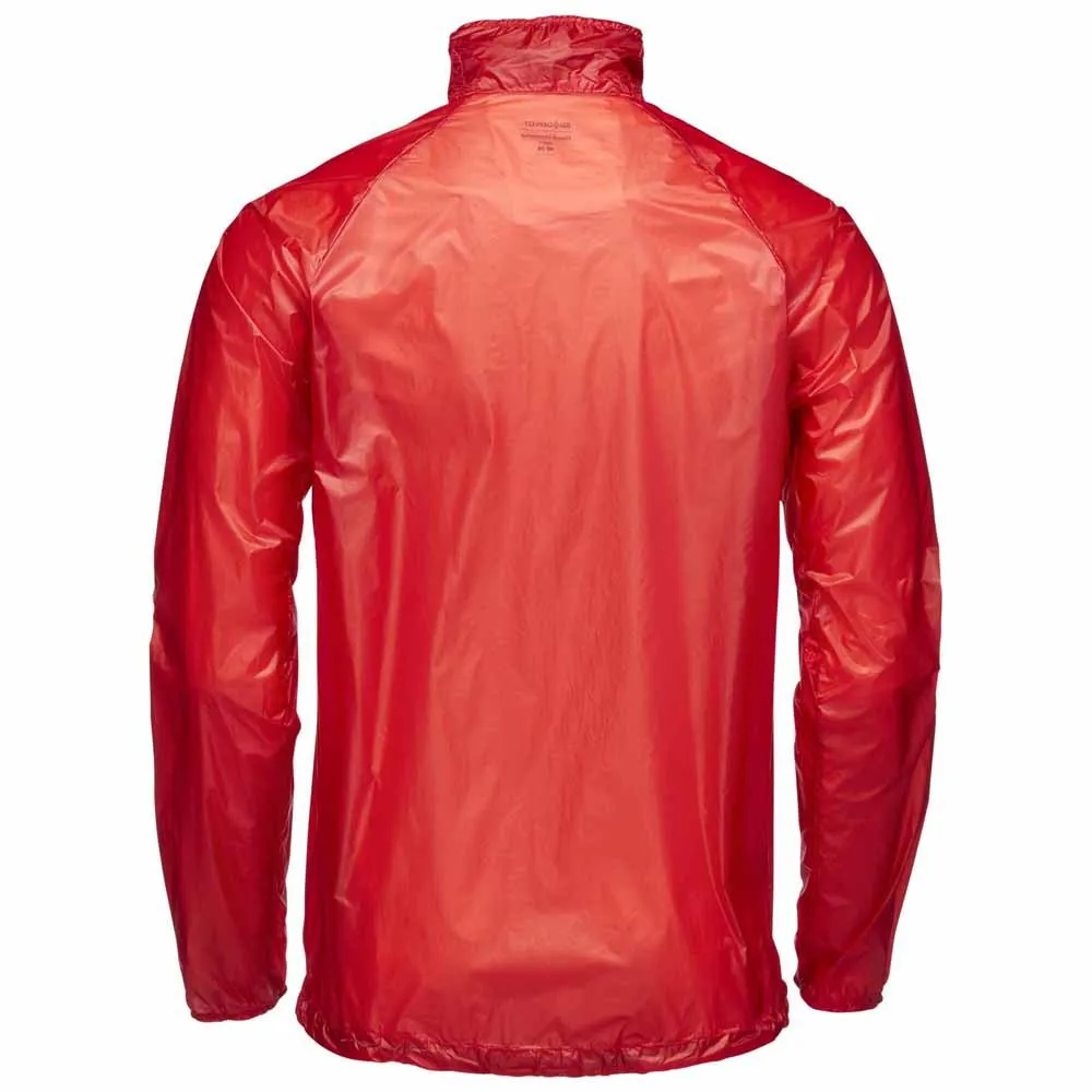 Black diamond Deploy Windshell Jacket Red | Trekkinn
