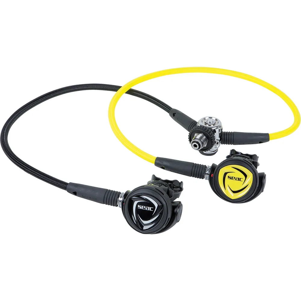 SEAC MX100 300 DIN diving regulator set Black | Diveinn